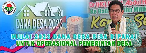 MULAI 2023 DANA DESA BISA DIPAKAI UNTUK OPERASIONAL PEMERINTAH DESA ...