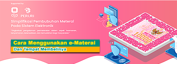 Cara Menggunakan e-Materai atau Materai Elektronik serta Tempat ...